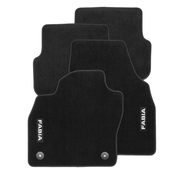 Textile Floor Mat Set Fabia 3 2018 2021 koda e Shop